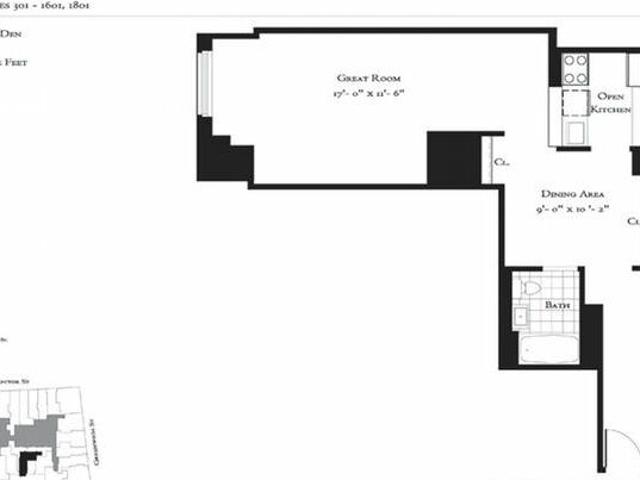 88 Greenwich Street, Unit 501
