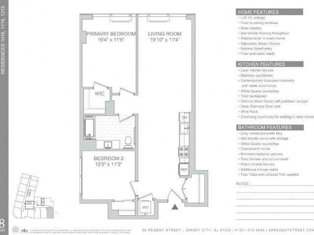 88 REGENT STREET 88 Regent 2 Bed B7