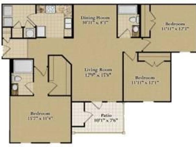 $895 / 3br 1332ft² AMAZING LOCATION! RENT INCLUDES WATER AND TRASH. BRUNSWICK GA