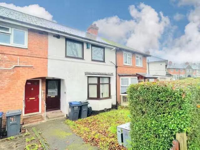 89 Honiton Crescent, Northfield. 3 bed terraced house for sale.