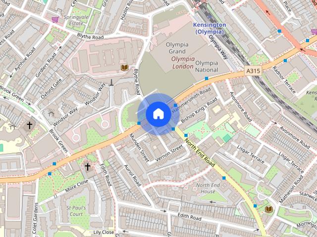 89A Hammersmith Road, London, W14