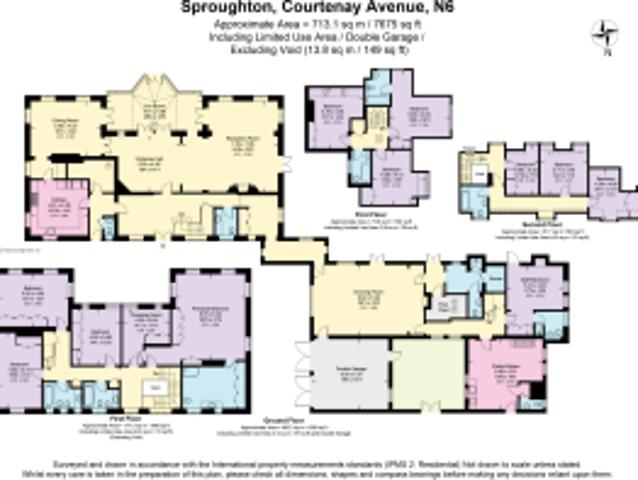 8 bedroom detached house for sale in Courtenay Avenue, Kenwood, London N6