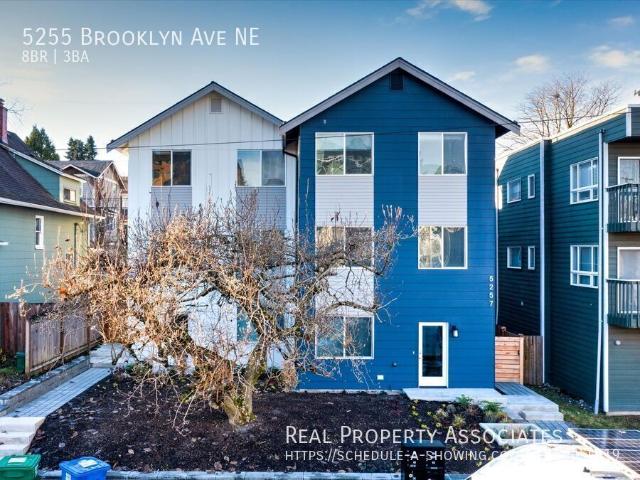 8 BR, 3 BA Apartment 5255 Brooklyn Ave NE, Seattle, WA 98105