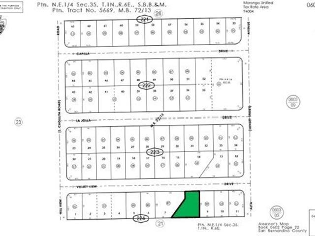 8 Vw Lot Valley, Joshua Tree, CA 92252