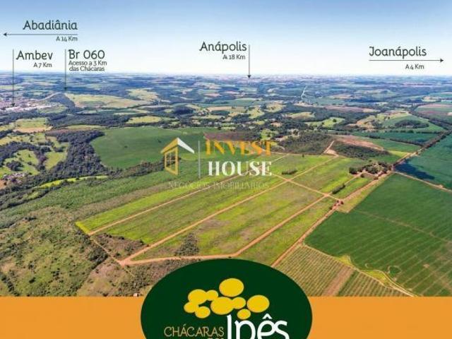 90 LOTES NO CHÁCARAS DOS IPÊS DE 2000m²