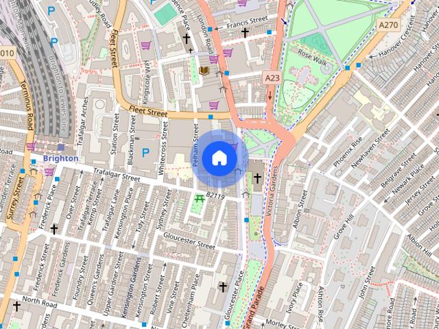 90A, the blockhouse, Pelham Street, BN1