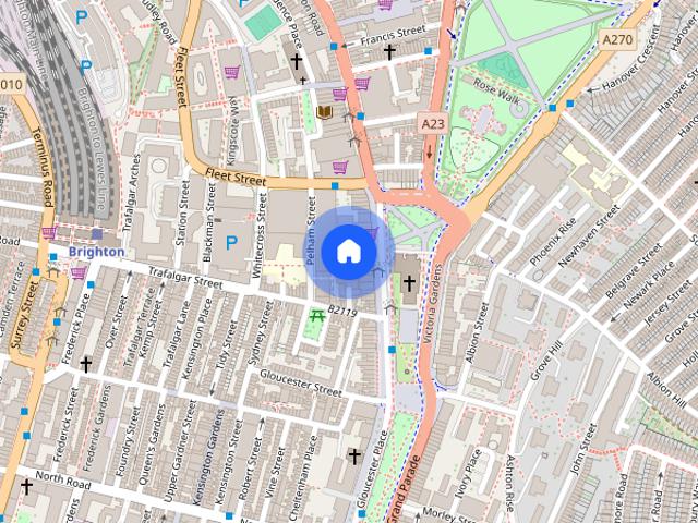 90A, the blockhouse, Pelham Street, BN1