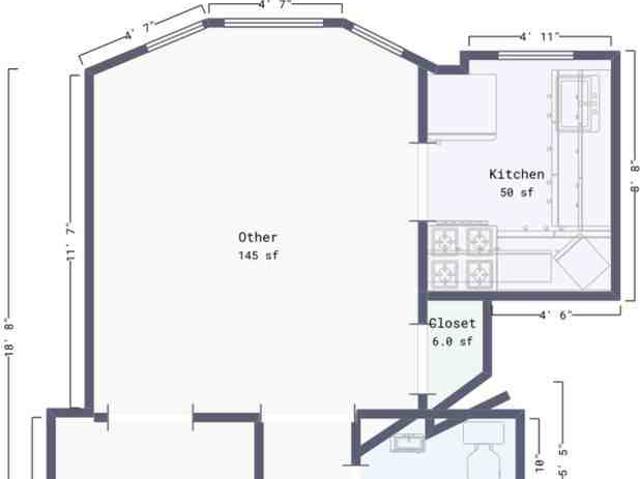 922 Post Street Studio Apartment for Rent at 922 Post St, San Francisco, CA 94109 Downtown