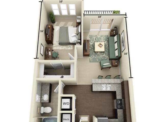 927 West Morgan 1 Bedroom Apartment for Rent at 927 West Morgan Street, Raleigh, NC 27603