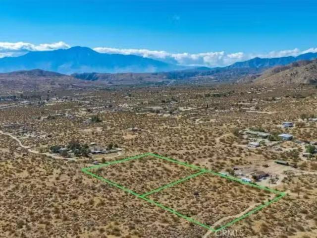 9457 FOBES RD, MORONGO VALLEY, CA 92256 Vacant Land For Sale.