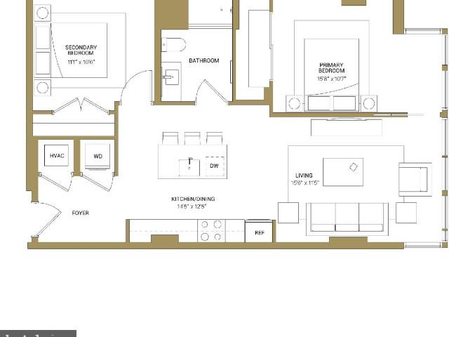 950 3rd St NW, Unit 802, Washington, DC 20001 | MLS #DCDC2259 | Compass