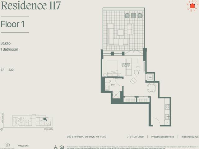 955 Sterling Place, Unit 1117