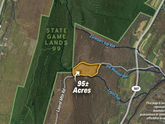 95 Acres Laurel Mountain Rd, Three Springs, PA 17264