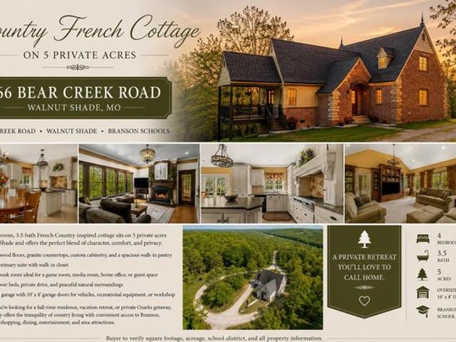 966 Bear Creek Rd, Walnut Shade, MO 65771