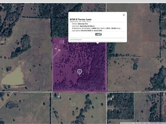 9755 E Turner Ln, Wapanucka, OK 73461