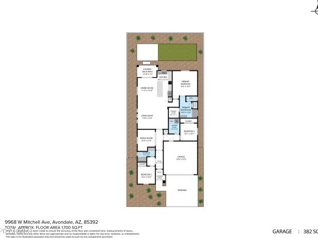 9968 W Mitchell Ave, Avondale, AZ 85392 | MLS #7020 | Compass