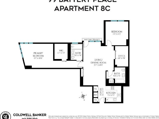 99 Battery Place, Unit 8C | Compass