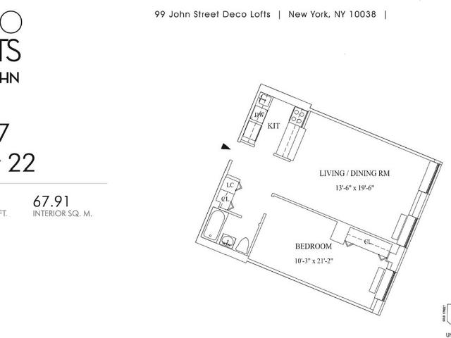 99 John Street, Unit 2207
