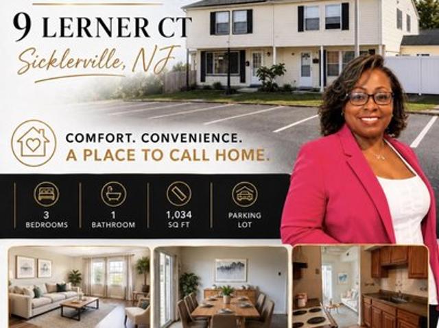 9 Lerner Ct, Sicklerville, NJ 08081