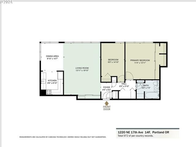 9th floor condo