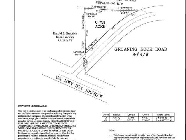 0000 Groaning Rock Road