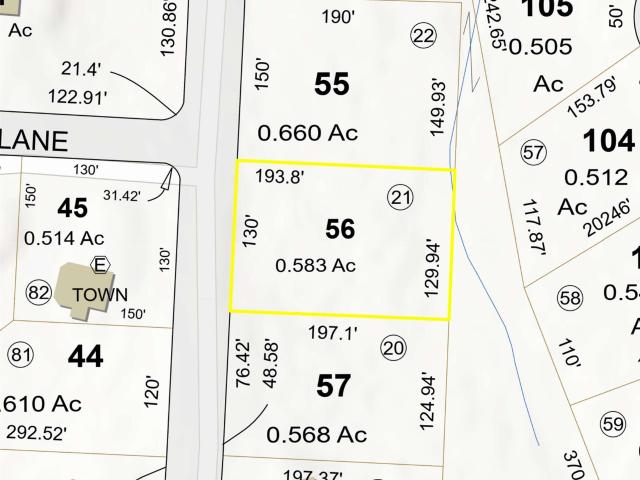 000 French Pond Road # 55 and 56
