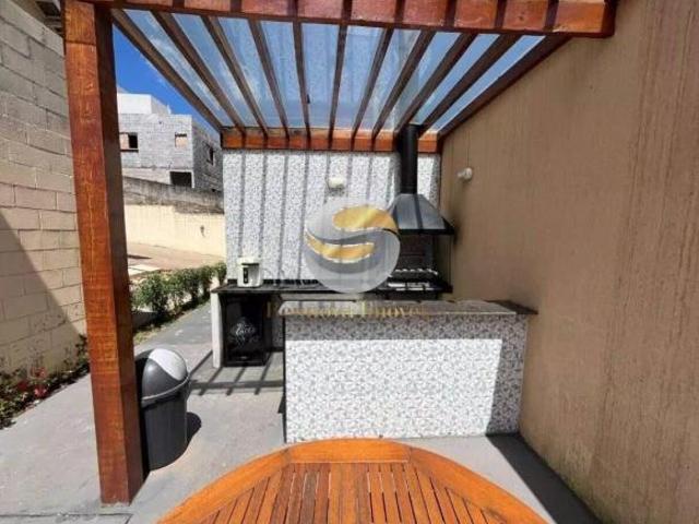 02 dormitórios 02 vagas, km 26, cozinha integrada, sacada,ótima localização