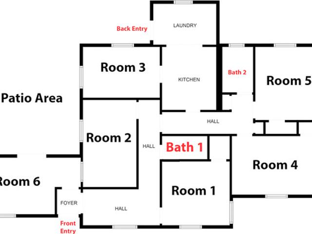 $0 Move in smart tv and mini fridge in all rooms Newly renovated & cozy Jacksonville House with Smart TVs and Mini Fridges in every Room!