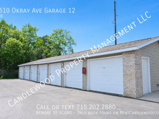 0 BR, 0 BA Apartment 1610 Okray Ave Garage 12, Plover, WI 54467
