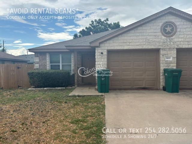 3 BR, 2 BA Apartment 1806 Aztec Trce, Harker Heights, TX 76548