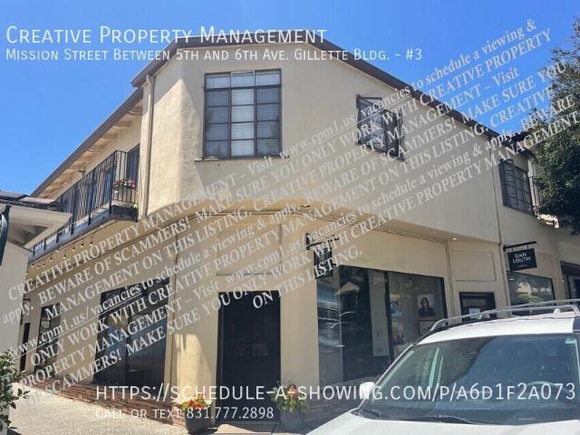 0 BR, 1 BA Apartment Mission Street Between 5th and 6th Ave. Gillette Bldg Carmel By The Sea, CA 93921