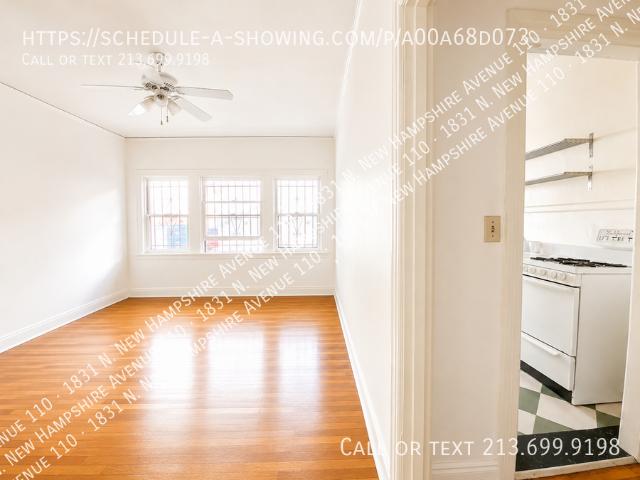 0 BR, 1 BA Apartment 1831 N. New Hampshire Avenue 110, Los Angeles, CA 90027
