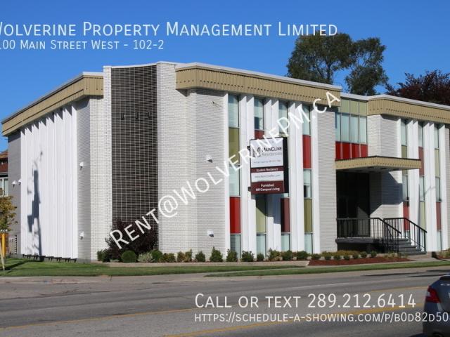 0 BR, 1 BA Apartment 1100 Main Street West, Hamilton, ON L8S 1B3