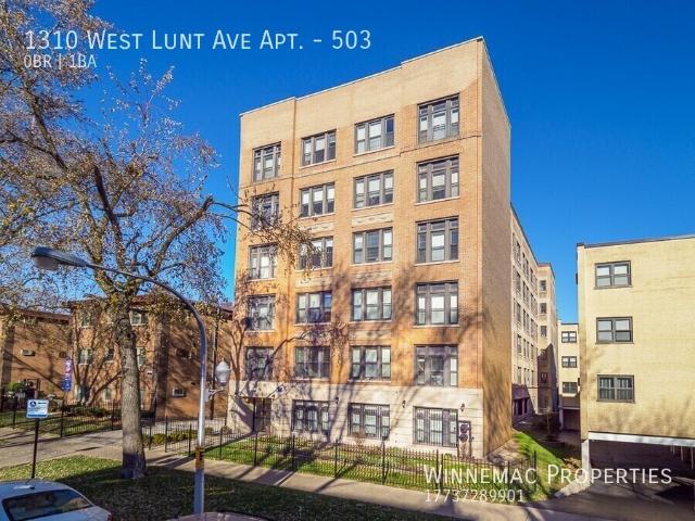 0 BR, 1 BA Apartment 1310 West Lunt Ave Apt Chicago, IL 60626