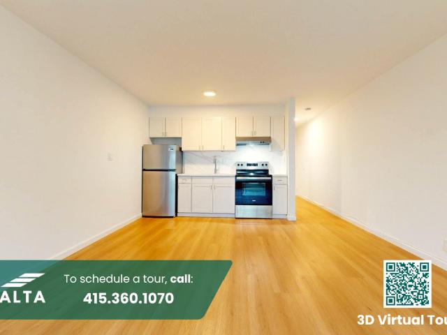 0 BR, 1 BA Apartment 3220 Geary Boulevard, San Francisco, CA 94118