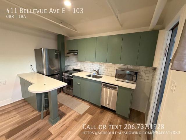 0 BR, 1 BA Apartment 411 Bellevue Ave E, Seattle, WA 98102
