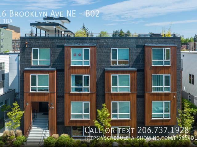 0 BR, 1 BA Apartment 5216 Brooklyn Ave NE, Seattle, WA 98105