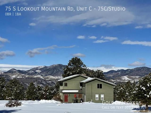 0 BR, 1 BA Apartment 75 S Lookout Mountain Rd, Unit C, Golden, CO 80401