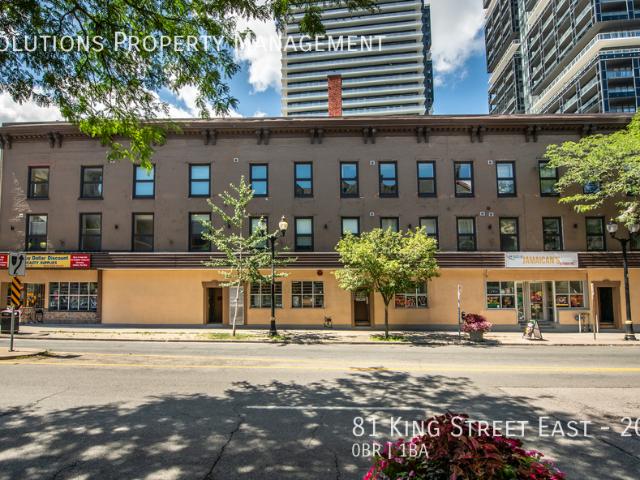 0 BR, 1 BA Apartment 81 King Street East, Hamilton, ON L8N 1A5