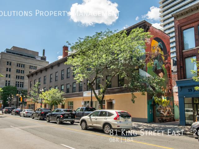 0 BR, 1 BA Apartment 81 King Street East, Hamilton, ON L8N 1A5