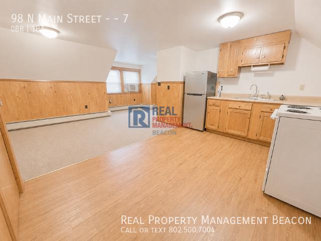 0 BR, 1 BA Apartment 98 N Main Street, White River Junction, VT 05001
