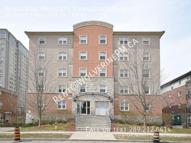 0 BR, 2 BA Apartment 261 Lester Street, Suite 204, Waterloo, ON N2L 3W6