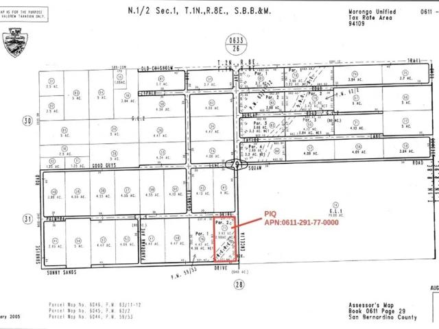 0 el Sando Rd, Twentynine Palms, CA 92277 | MLS #JT26017