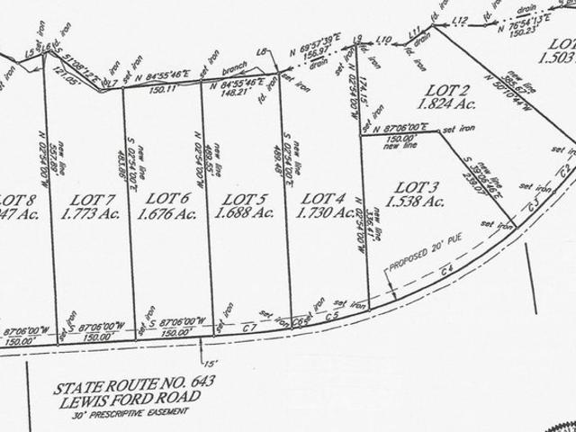 0 Lewis Ford Rd Lot 7, Brookneal, VA 24528