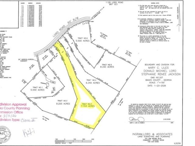 0 Lord Road Tract #3