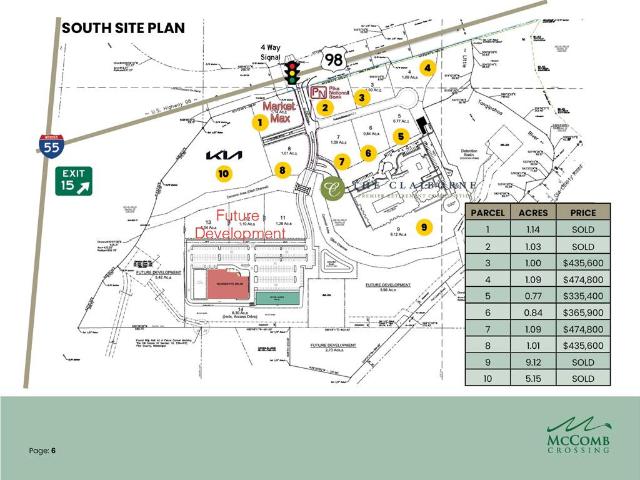 0 Parklane Rd/ Highway 98 presley Boulevard