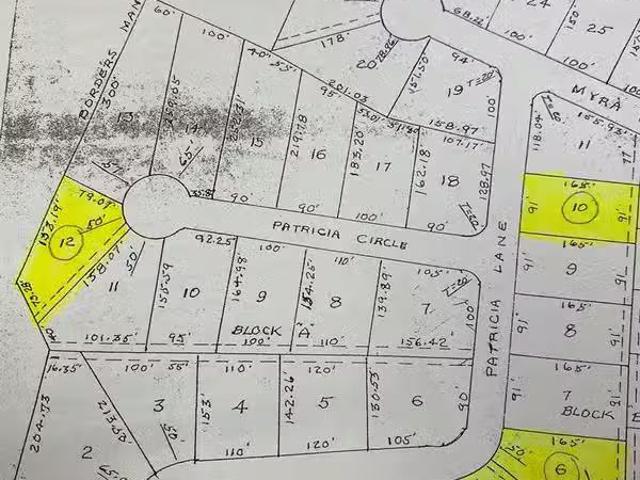 0 PATRICIA, EUFAULA, AL 36027 Vacant Land For Sale MLS# 181851