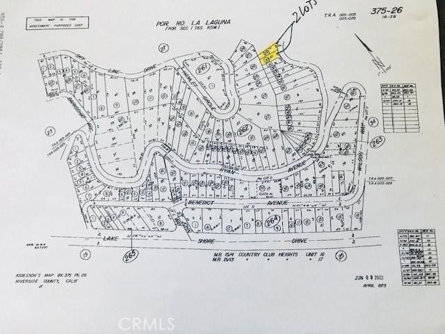0 Ryan Ave, Lake Elsinore, CA 92590 | MLS #SW23122