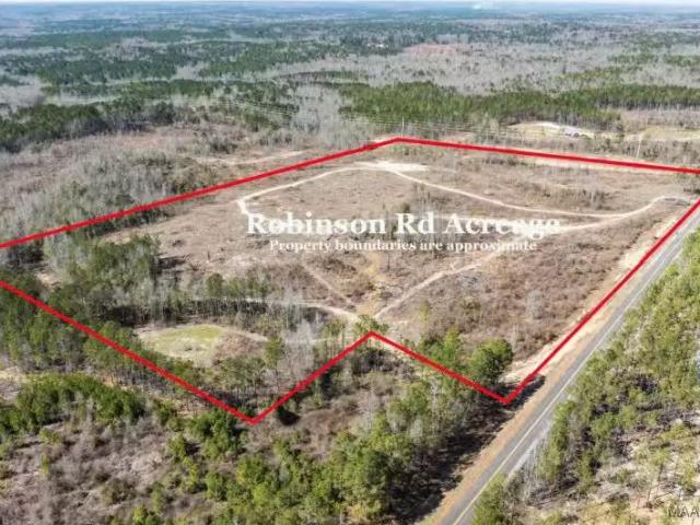 0 ROBINSON ROAD, ECLECTIC, AL 36024 Vacant Land For Sale MLS#.