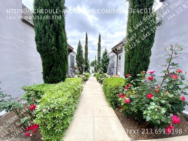 $0 SECURITY DEPOSIT+1 MONTH FREE Echo Park Bungalow Apt 1 Bed/1 Bath Courtyard Building